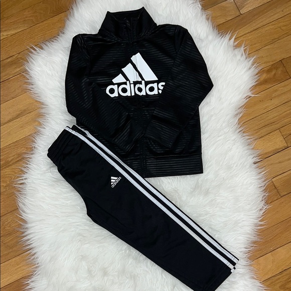 adidas | Matching Sets | Adidas Kids Black And White Matching Set ...